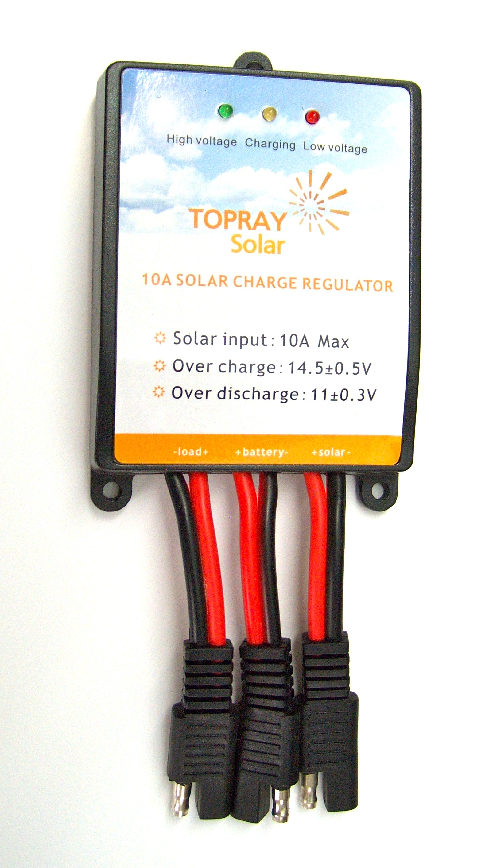 Laderegler für 12-Volt-Akkus mit Tiefentlade-Schutz | SolarFun Inh ...